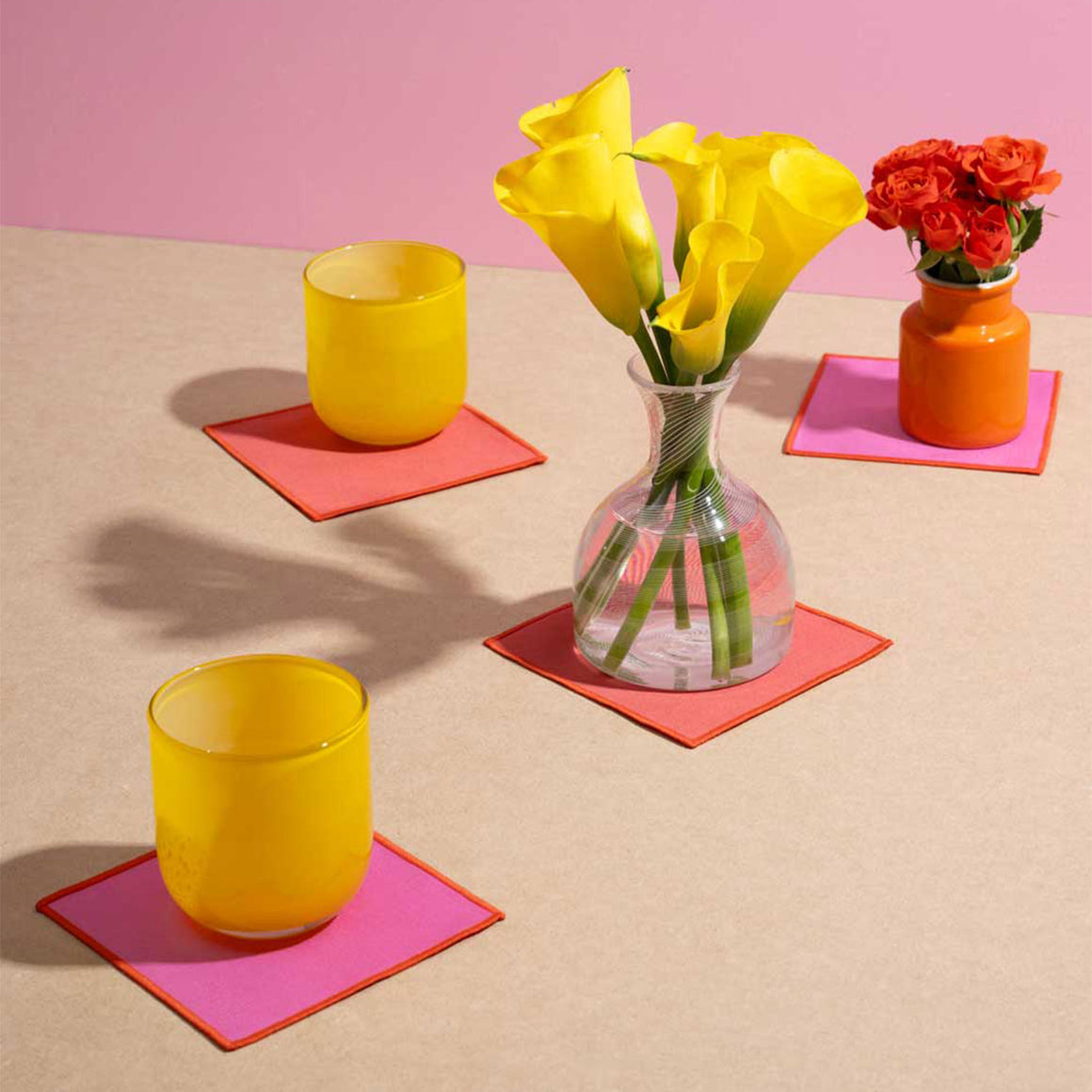 The Pink Bikini | Cloth Napkin Set