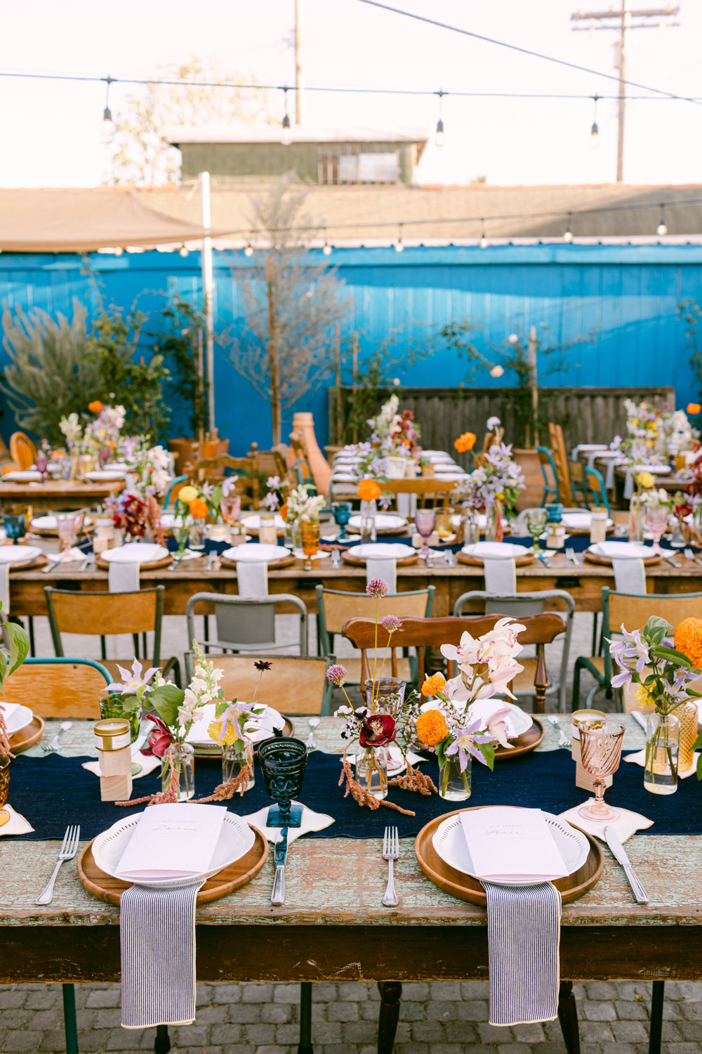 Dark Denim Table Runner | Cloth Table Runner